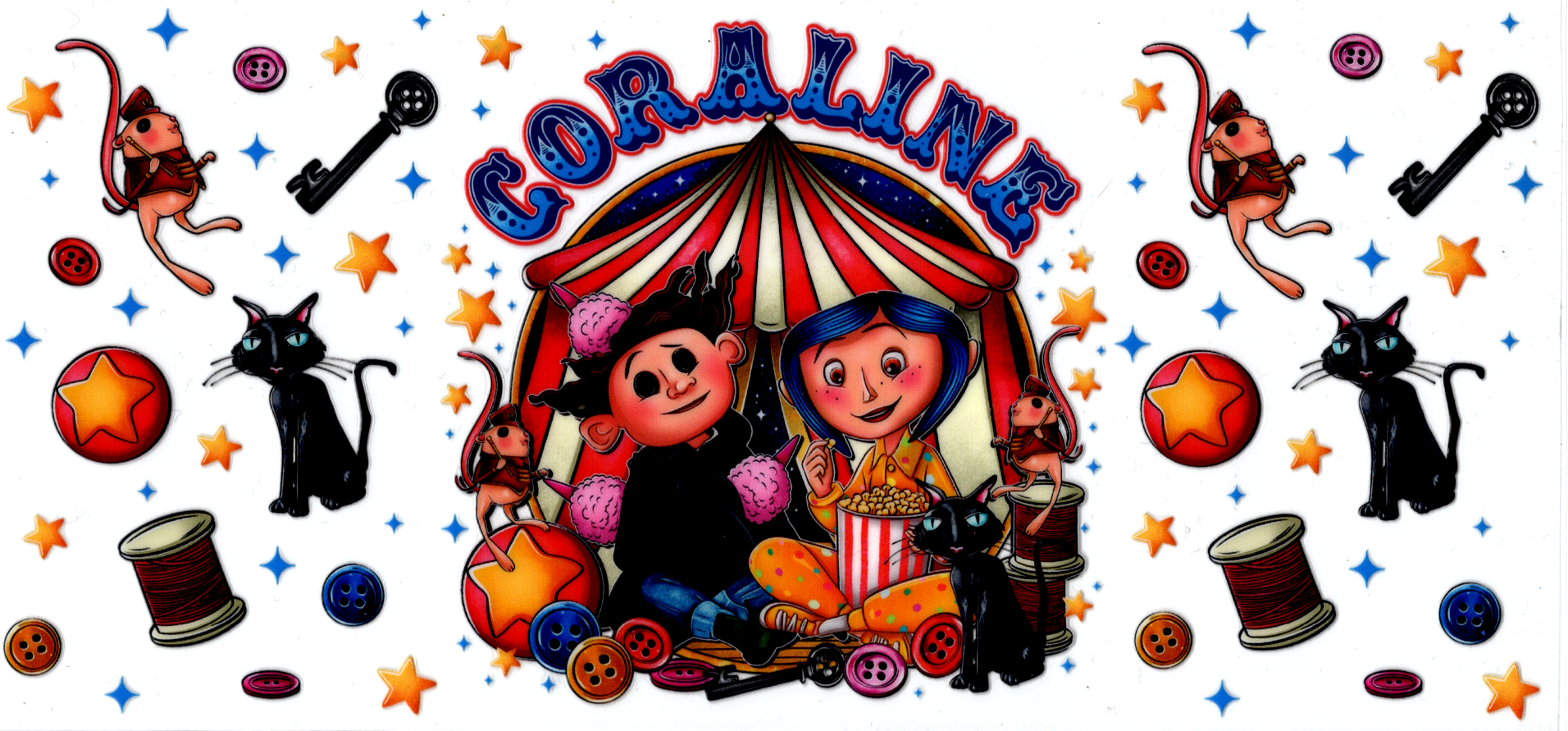 UV WRAP CORALINE THEME – Love Laugh Craft